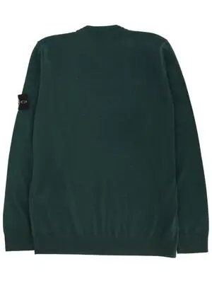 Stone Island Jersey With Logo Patch