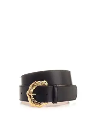 Chloé Leather Belt - Black