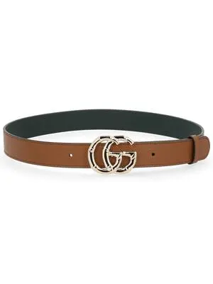 Gucci Gg Marmont Belt - Brown