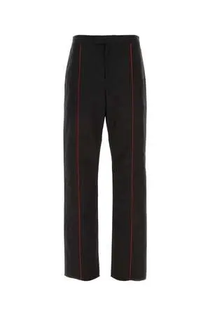 FERRAGAMO Polyester Blend Pant - Black