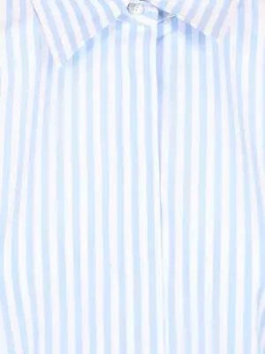 Max Mara Striped Poplin Shirt