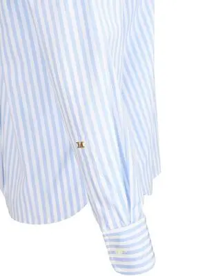 Max Mara Striped Poplin Shirt