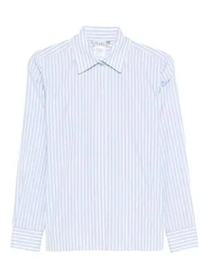 Max Mara Striped Poplin Shirt