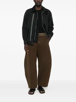 Sacai Denim And Nylon Jacket