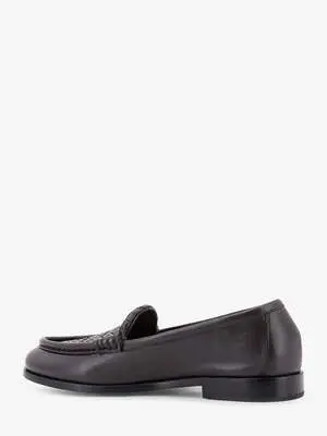 Bottega Veneta Silenzio Leather Loafers - Multicolor