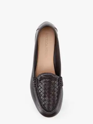 Bottega Veneta Silenzio Leather Loafers - Multicolor