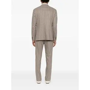 Tagliatore Neutrals Suits Single Breasted Suits