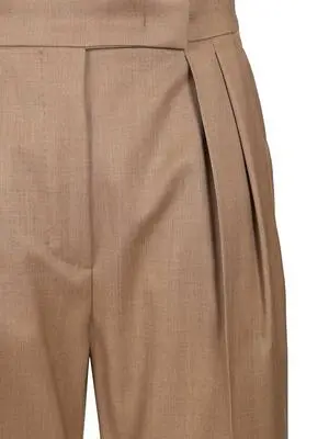 Max Mara Wool Twill Trousers