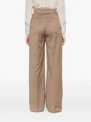Max Mara Wool Twill Trousers