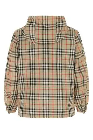Burberry Embroidered Polyester Windbreaker
