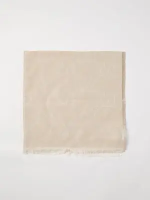 Max Mara Wool And Silk Blend Scarf - Cream