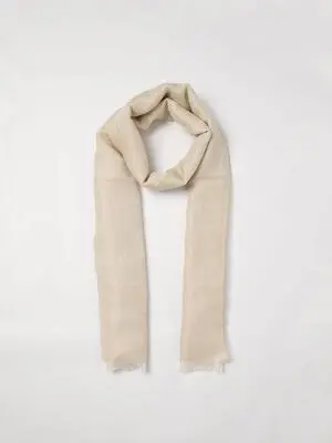 Max Mara Wool And Silk Blend Scarf - Cream