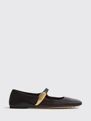 Bottega Veneta Lambskin Ballet Flat - Multicolor