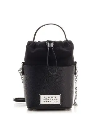 MAISON MARGIELA 5ac Small Bucket Bag - Black