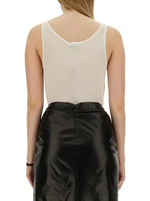 Saint Laurent Round Neckline Tank Top