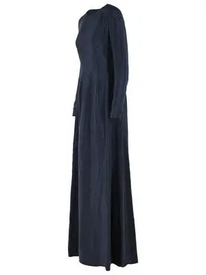 MAISON MARGIELA Cupro Maxi Dress - Blue