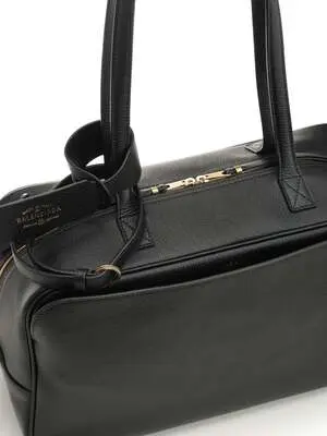 Balenciaga Carrie Medium Leather Tote Bag