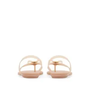FERRAGAMO Rubber Thong Sandals - Pink