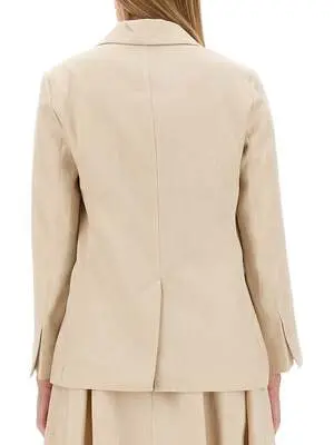 Max Mara Laura Linen Jacket - Cream