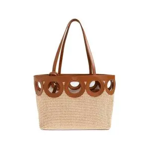 FERRAGAMO Extra-large Woven Tote - Brown