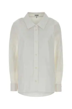 Loewe Poplin Shirt - White