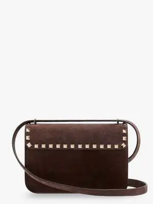 Valentino Garavani Rockstud Suede Crossbody Bag - Multicolor