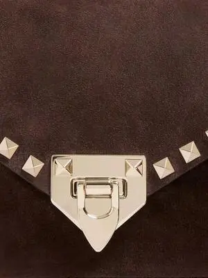Valentino Garavani Rockstud Suede Crossbody Bag - Multicolor