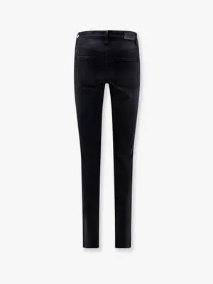 Gucci Slim Fit Denim Trousers - Black