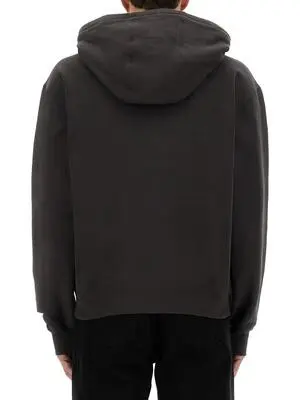 Saint Laurent Hooded Sweatshirt With Logo