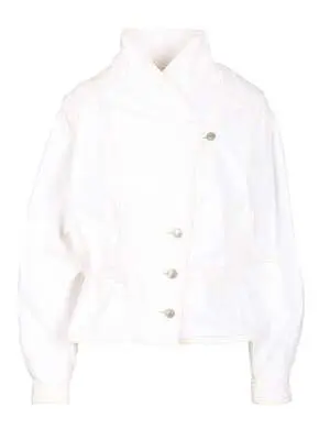 Isabel Marant Étoile Denim Jacket - White