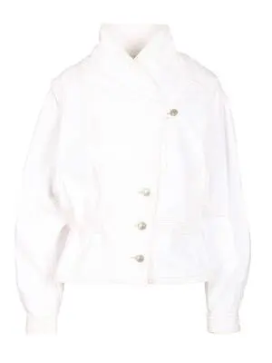 Isabel Marant Étoile Denim Jacket - White