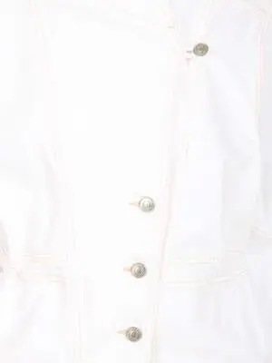 Isabel Marant Étoile Denim Jacket - White