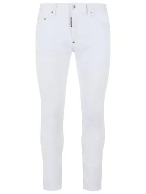 Dsquared2 Cotton Jeans - White