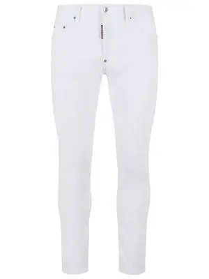 Dsquared2 DSQUARED2 Cotton Denim Jeans White