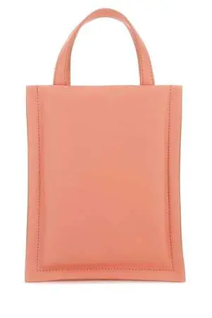 FERRAGAMO Nappa Leather Mini Viva Bow Handbag - Pink