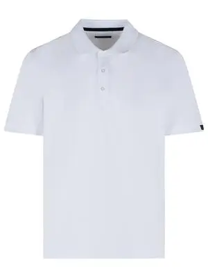 FAY Cotton Polo Shirt - White