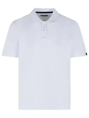 FAY Cotton Polo Shirt - White