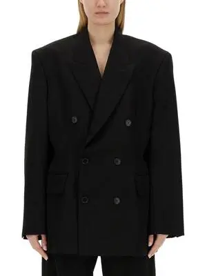 Balenciaga Cinched Jacket - Black
