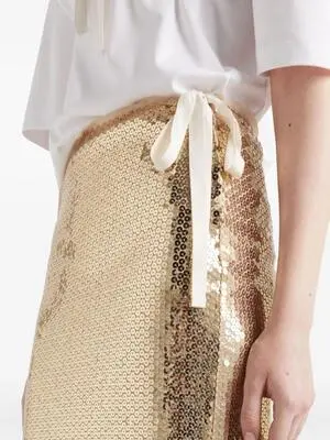 Prada Sequined Pencil Skirt