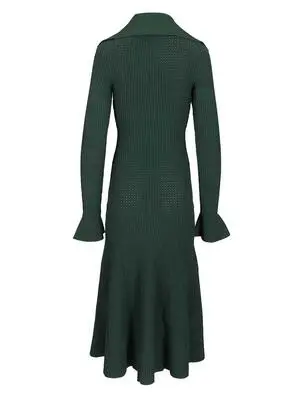 SELF-PORTRAIT Knitted Midi Dress