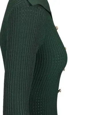SELF-PORTRAIT Knitted Midi Dress
