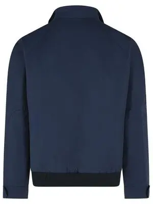 FAY Cotton And Nylon Faille Bomber Jacket