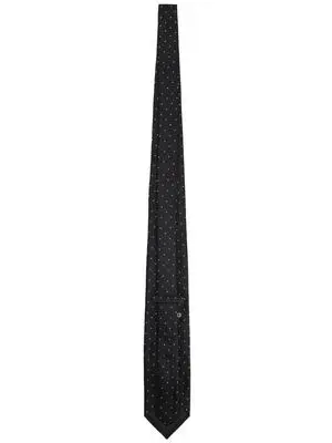 TOM FORD Printed Silk Tie