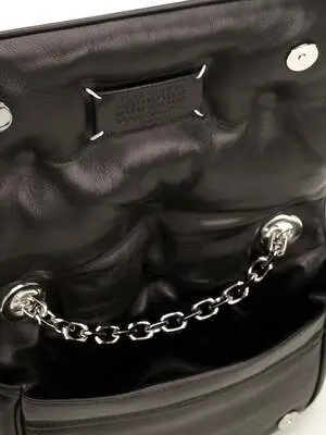 MAISON MARGIELA Glam Slam Flap Small Bag - Black