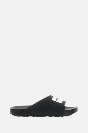 Givenchy Label Slide Flat Sandal - Multicolor