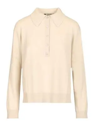 MAX MARA 'S Max Mara Women Frisia Wool Polo Shirt