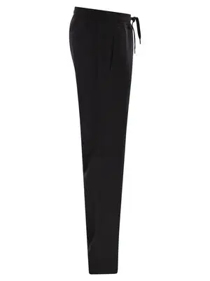 Brunello Cucinelli Techno Cotton Fleece Trousers