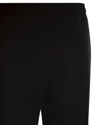 Brunello Cucinelli Techno Cotton Fleece Trousers - Black