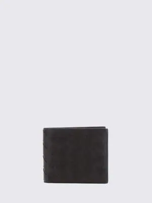 Bottega Veneta Woven Calfskin Bifold Wallet - Brown