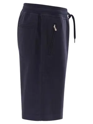 Brunello Cucinelli Techno Cotton Fleece Bermuda Shorts